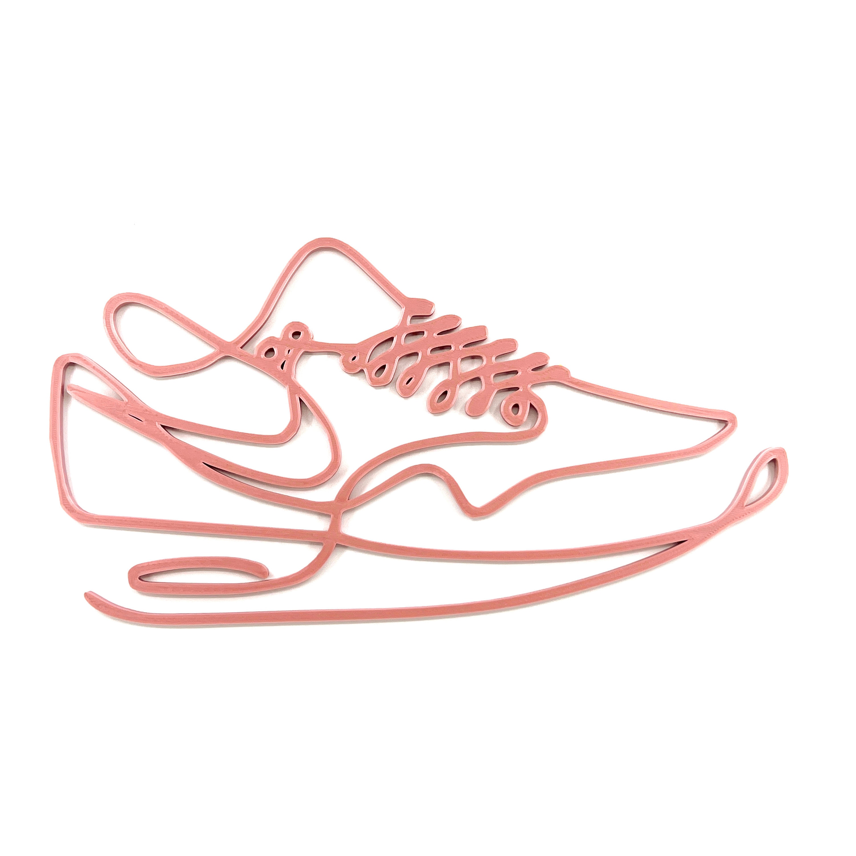 String Art Nike Air Max Inspired Silhouette Wall Art 3D - Etsy