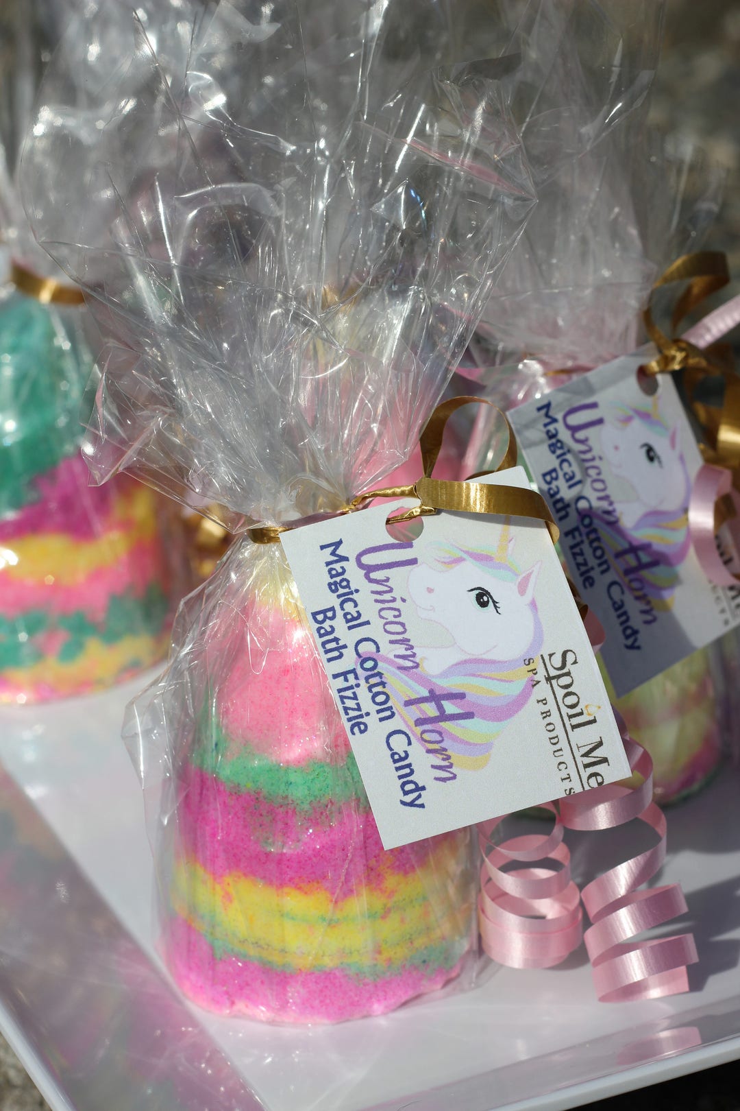 Unicorn Horn Bath Bomb/unicorn Bath Bomb/unicorn Cotton Candy Bath Bomb ...