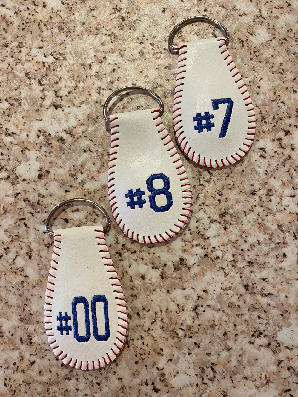 Personalized Baseball Keychain - Etsy