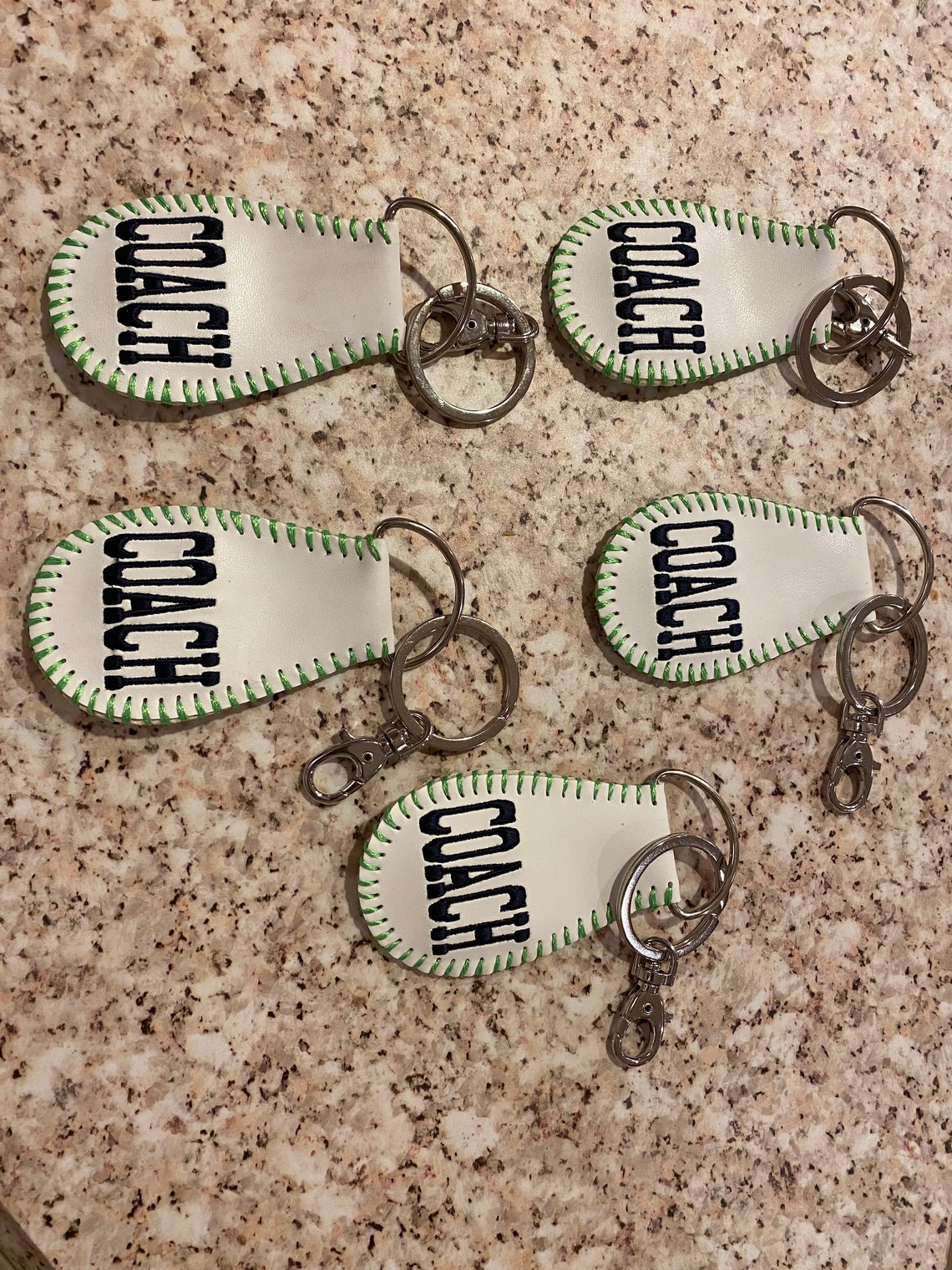 Personalized Baseball Keychain - Etsy