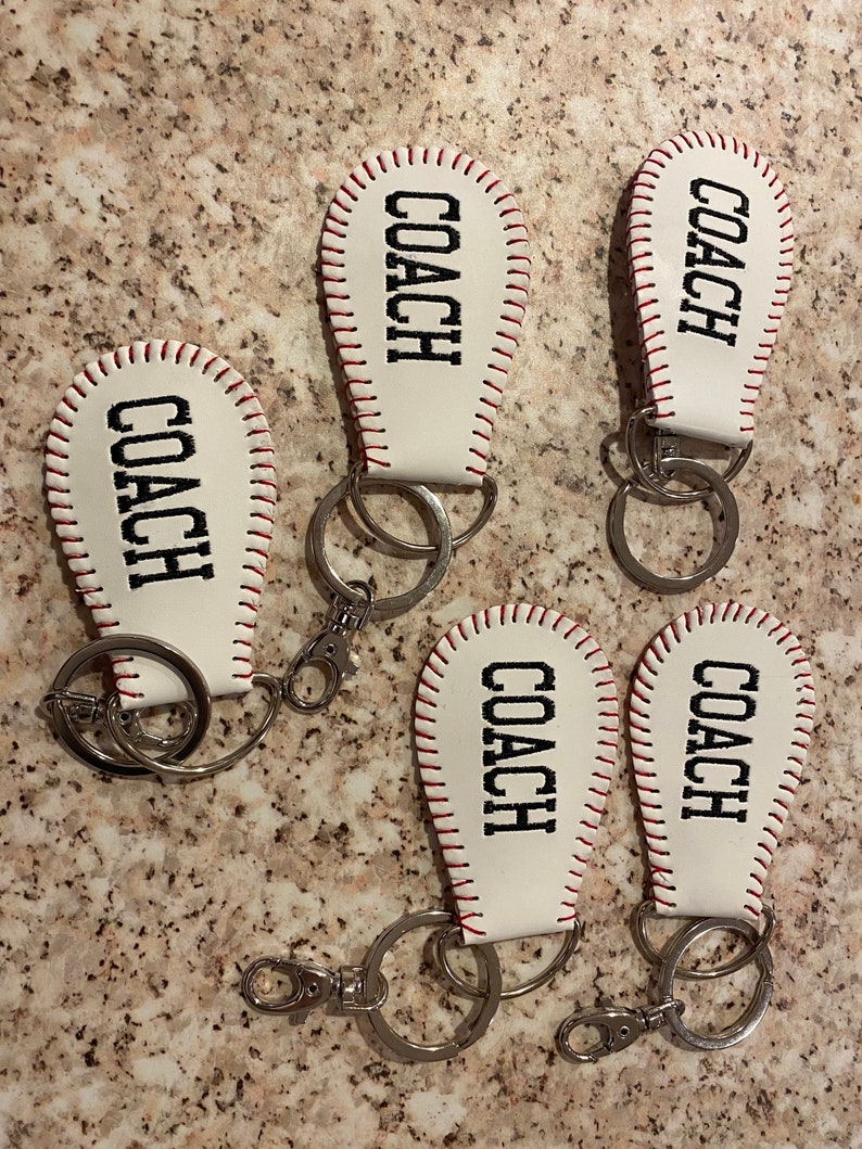 Personalized Baseball Keychain - Etsy