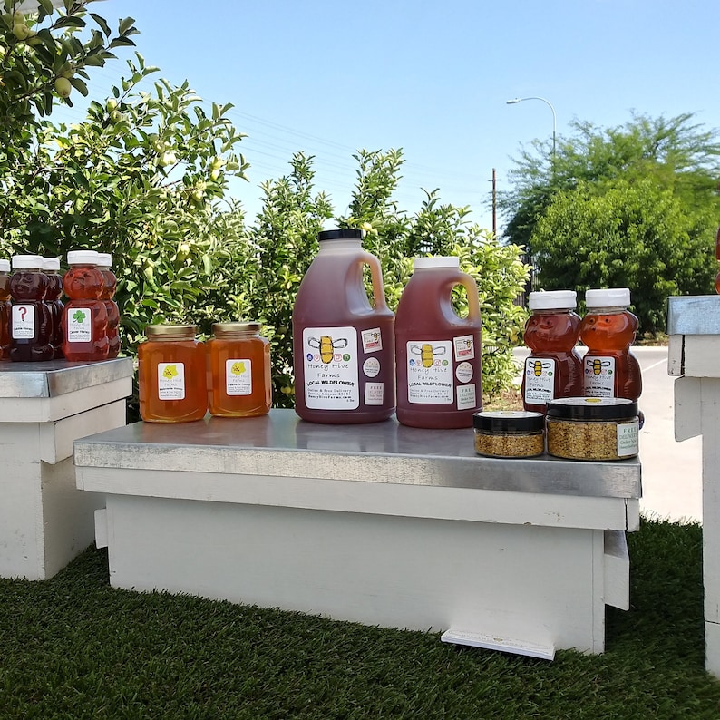 3 Lb Raw Wildflower Honey – Unfiltered Arizona Honey, Allergy Support ...