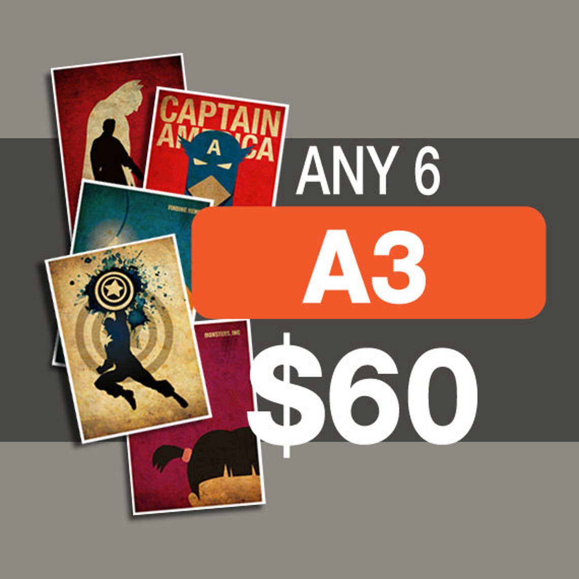 6 Posters For 55 Dollars A3 Size Etsy 6-posters-for-55-dollars-a3-size-etsy