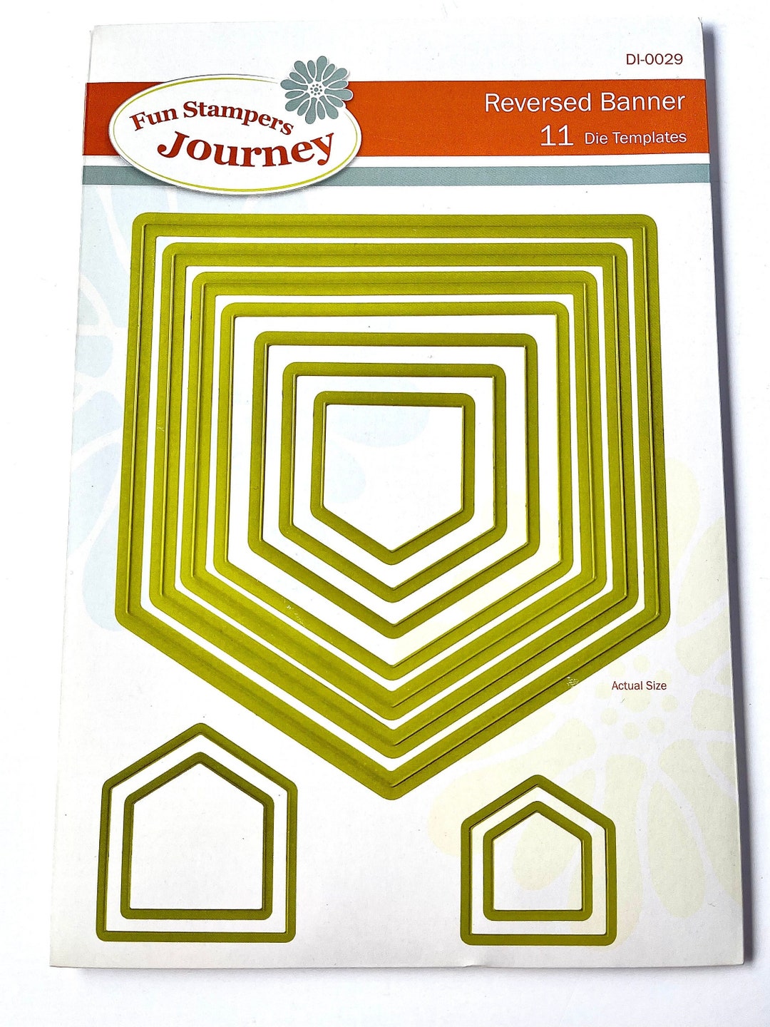 Fun Stampers Journey Reversed Banner Die Templates 11 Dies DI-0029, Die ...