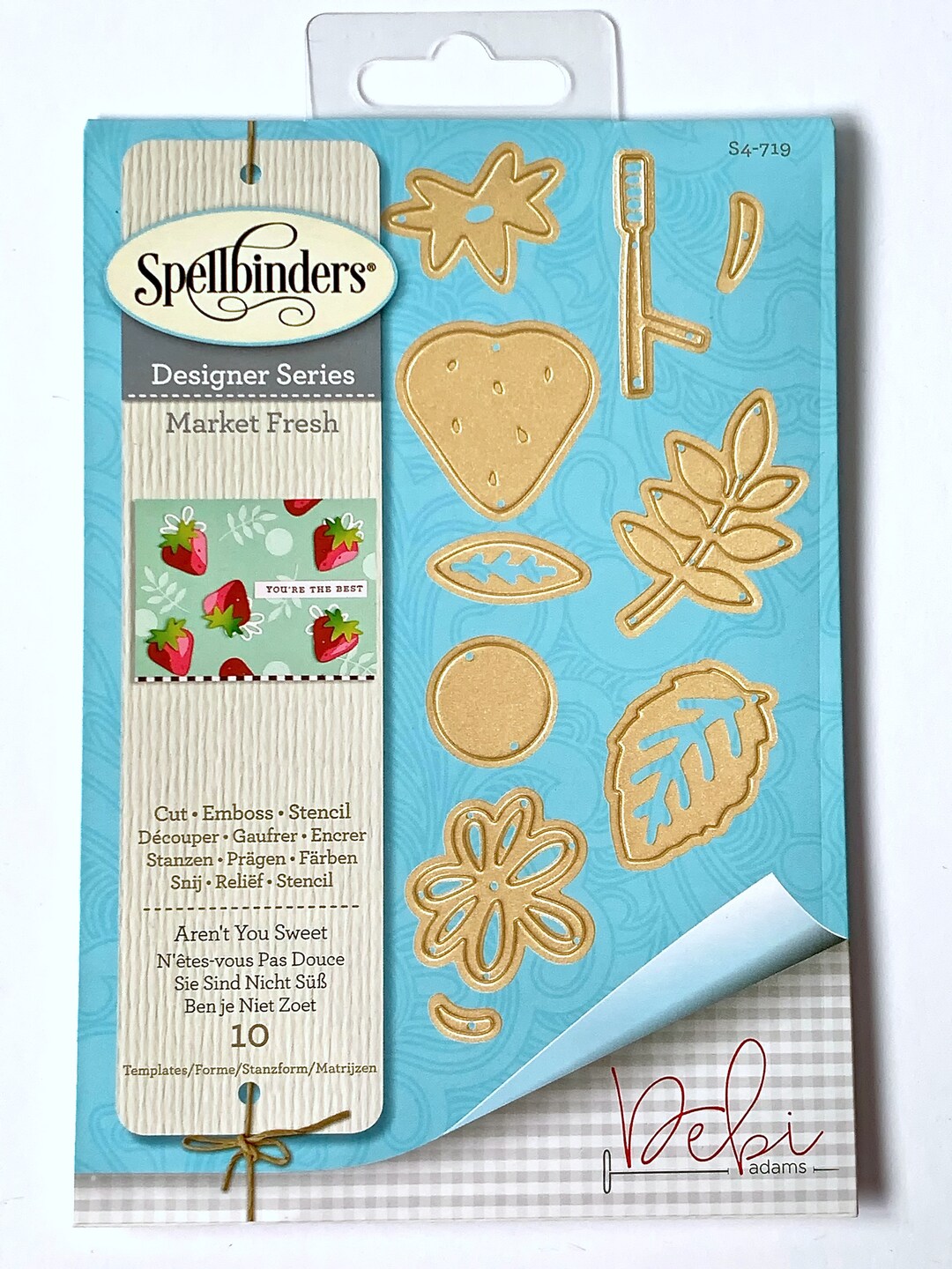 S4-719 Spellbinders Designer Series Dies - Market Fresh - "aren't You ...