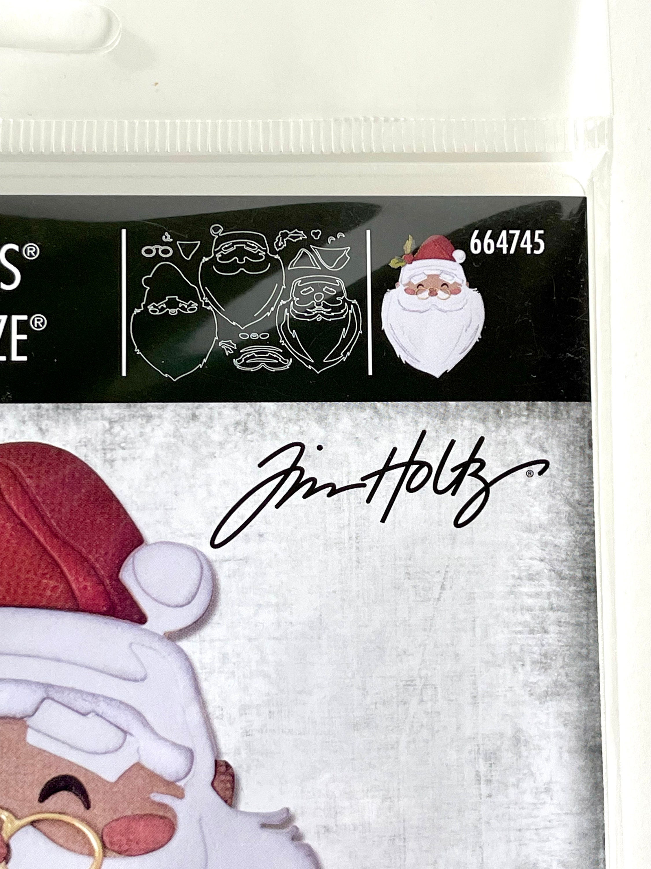 Sizzix Tim Holtz santa's Wish Colorize Thinlit Die Set 664745 12 Pieces - Etsy