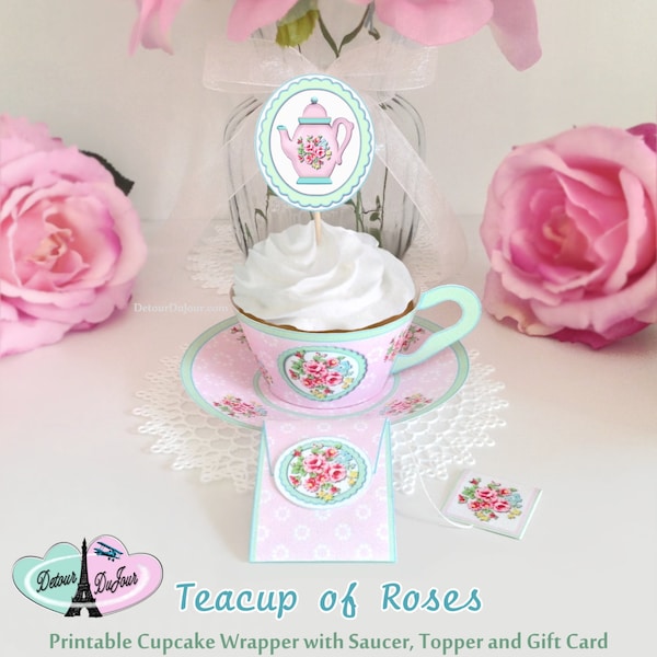 Pink Tea Cups - Etsy