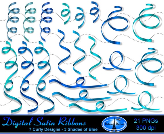 Streamers Clipart
