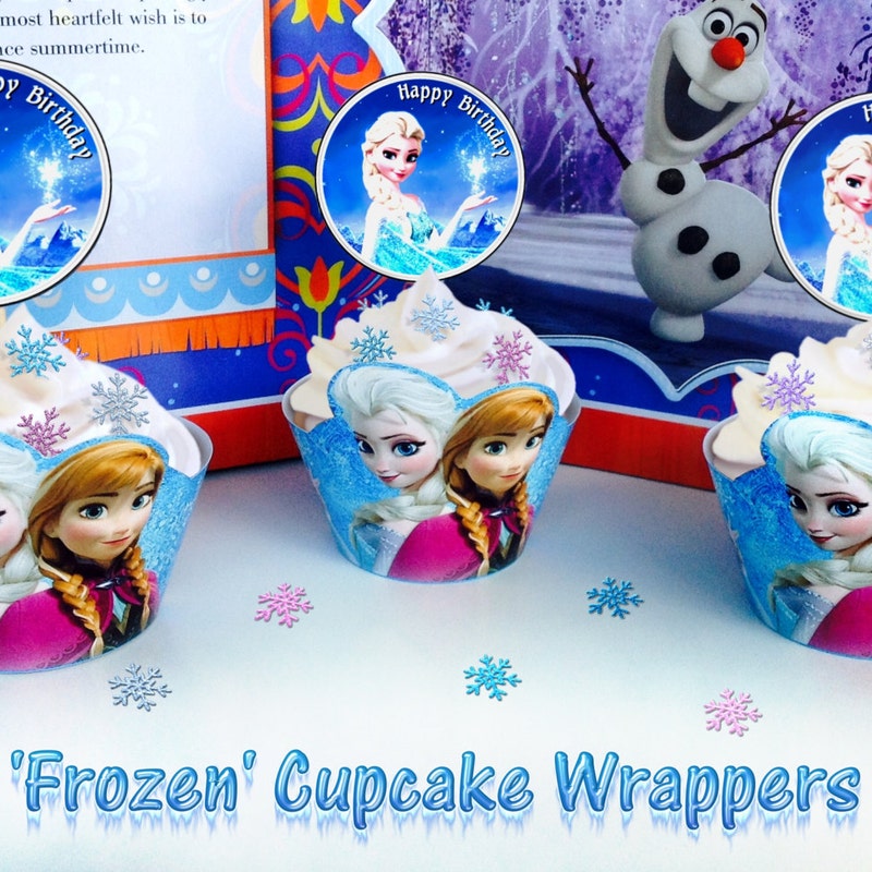 Frozen Wrappers - Etsy