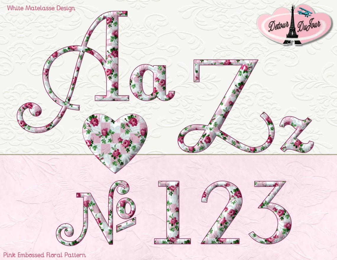 Alphabet Clipart Digital Alphabet Letters Digital Alphabet - Etsy