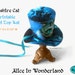 Alice in Wonderland Printable, Mad Hatter Top Hat, Cheshire Cat Mini ...