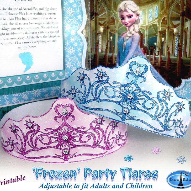 Frozen Elsa Crown - Etsy