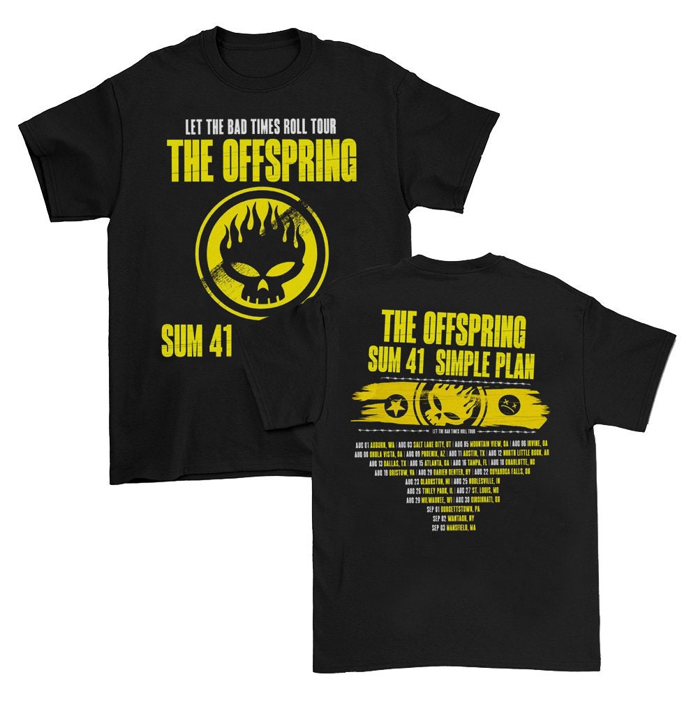 The Offspring Let The Bad Times Roll Tour 2023 Shirt, The Offspring ...