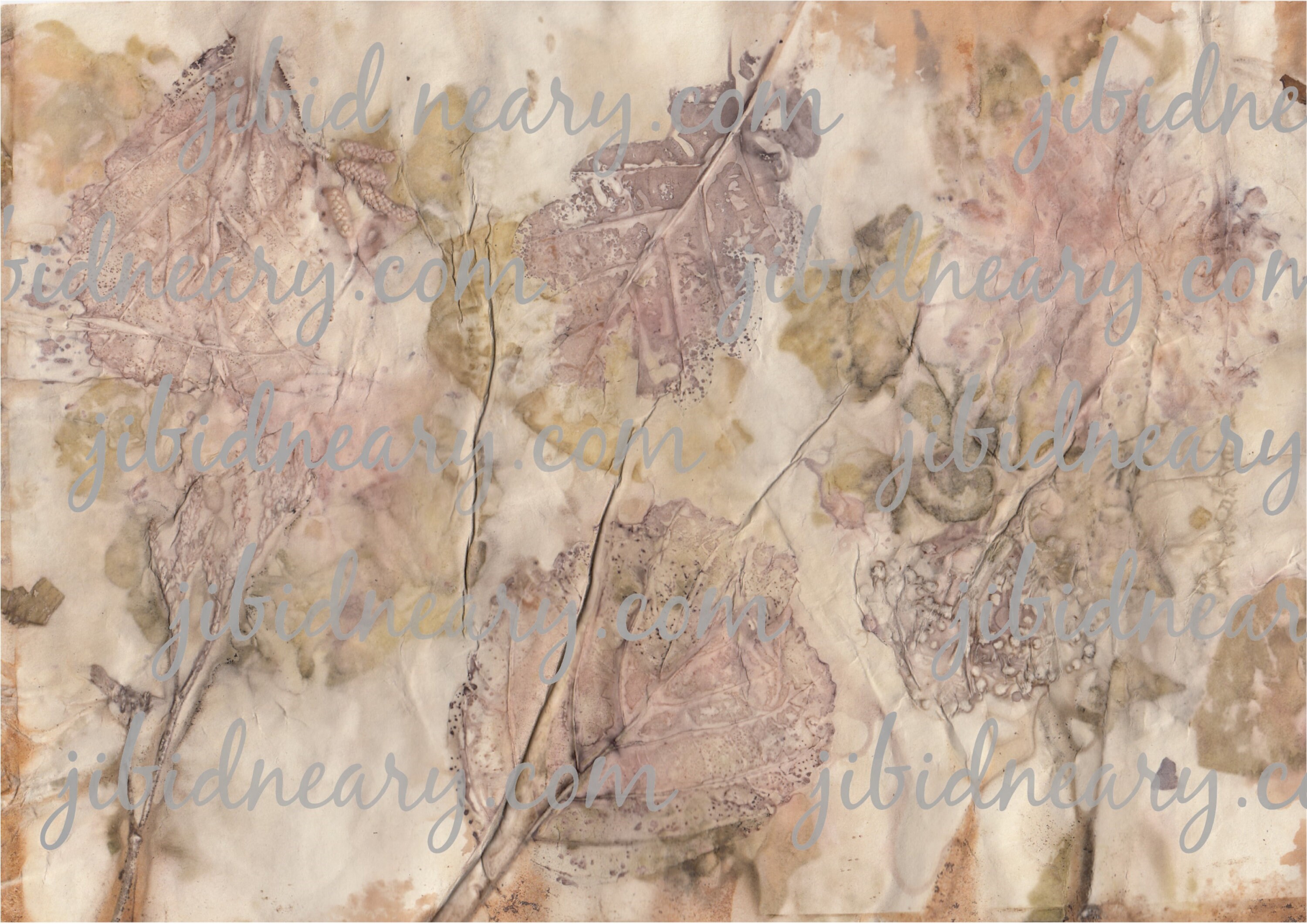 Leaf Litter an Eco-Dyed Paper Collection 10 pages | Etsy