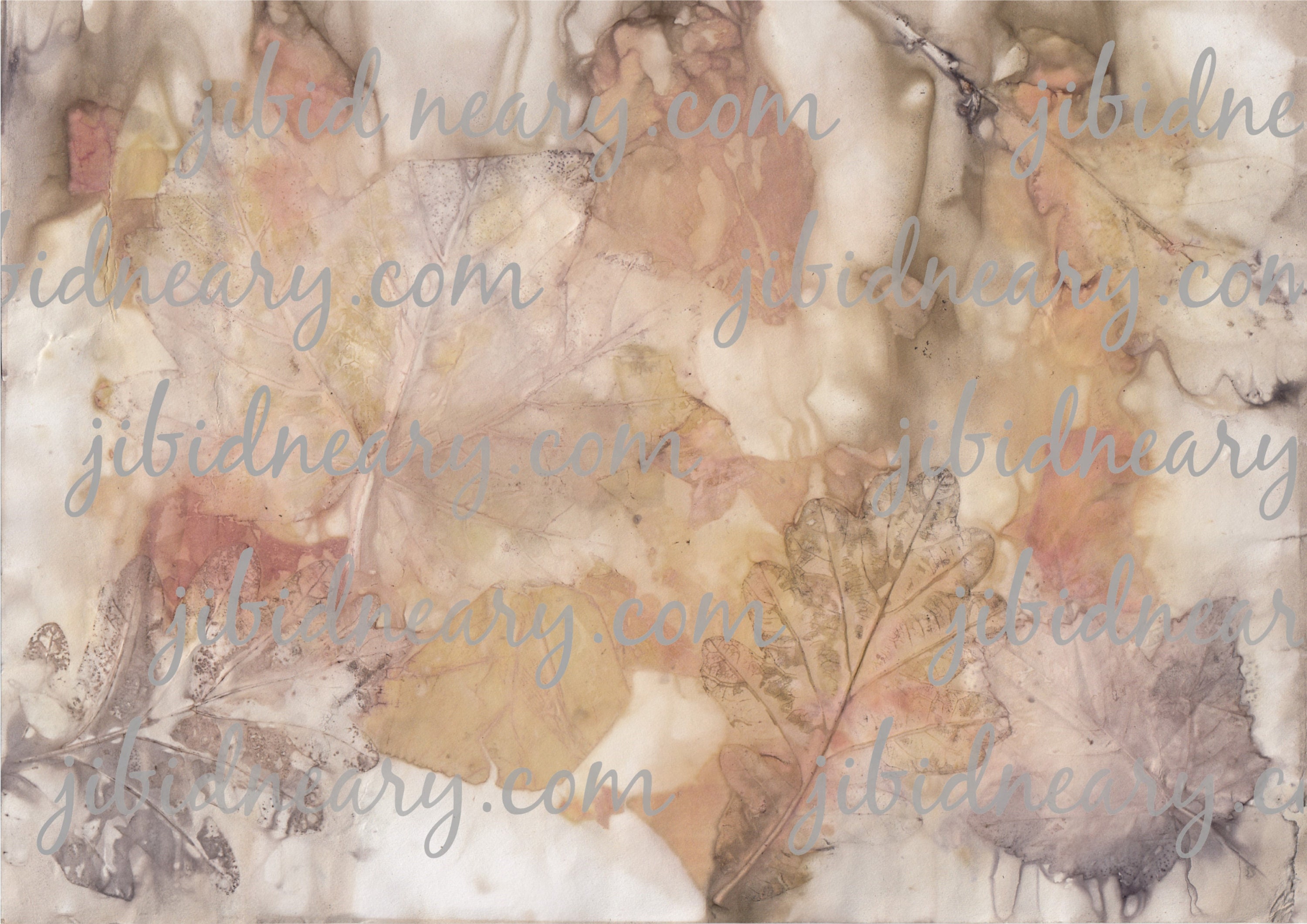 Leaf Litter an Eco-Dyed Paper Collection 10 pages | Etsy