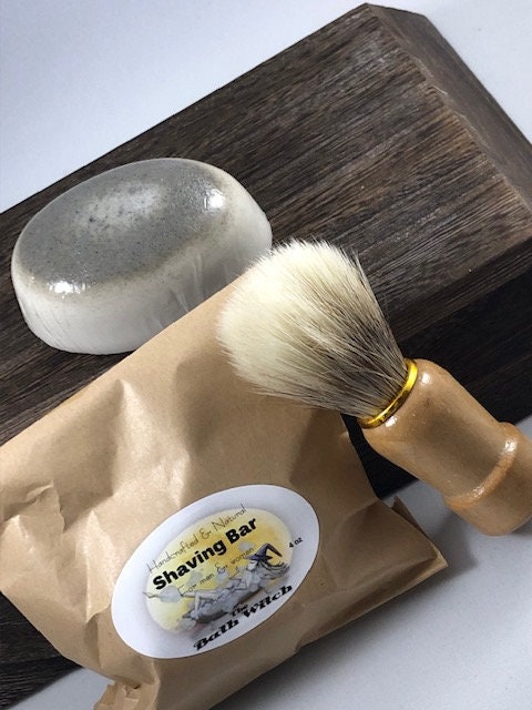 The Bath Witch Shaving Soap Benonite Clay, for Men, for Women, Lather ...