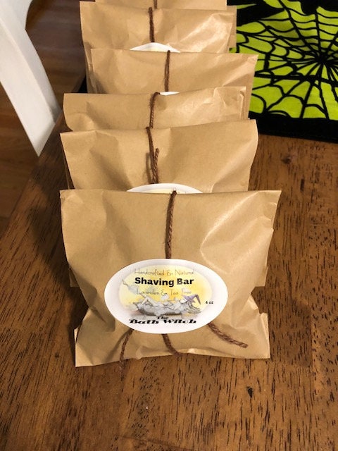 The Bath Witch Shaving Soap Benonite Clay, for Men, for Women, Lather ...