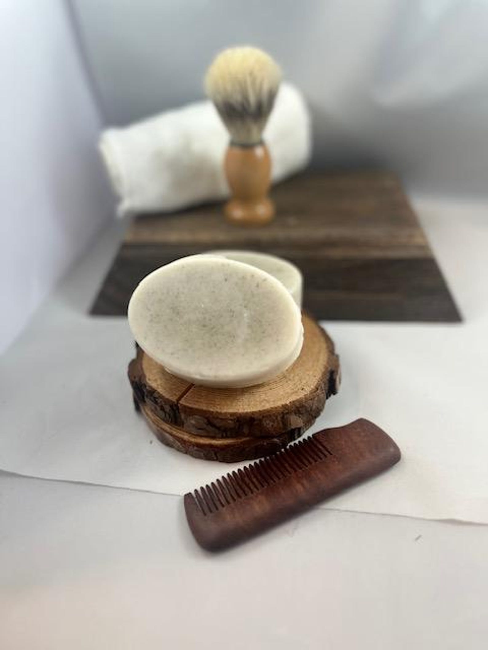 The Bath Witch Shaving Soap Benonite Clay, for Men, for Women, Lather ...