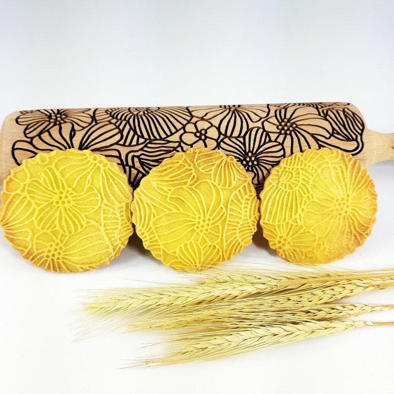 Flower Rolling Pin - Etsy