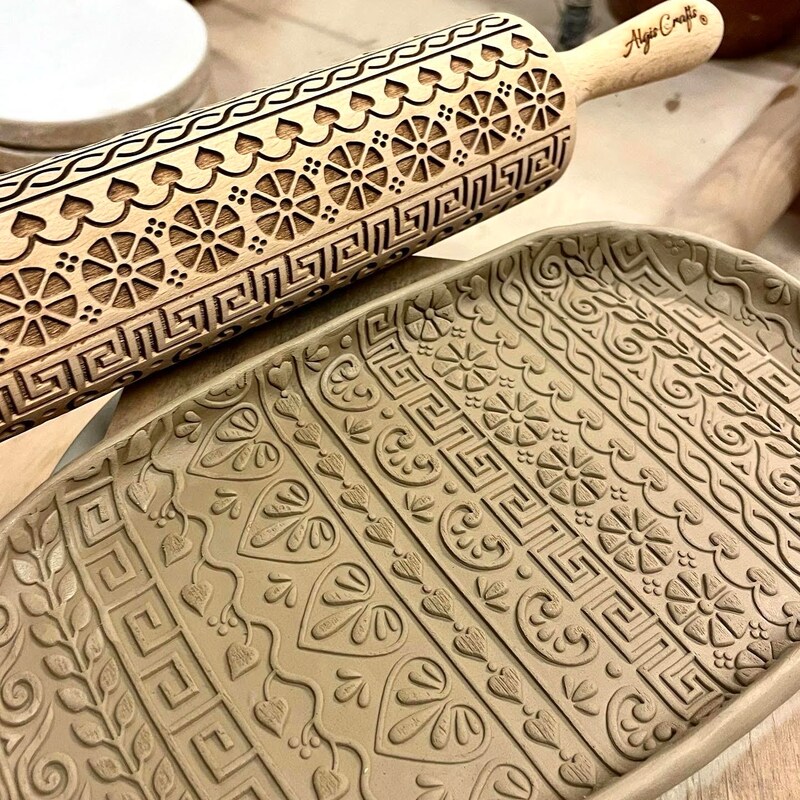Rolling Pin Embossed - Etsy