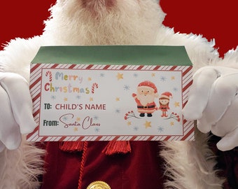 Editable Santa Claus Official Nice List Instant Download - Etsy