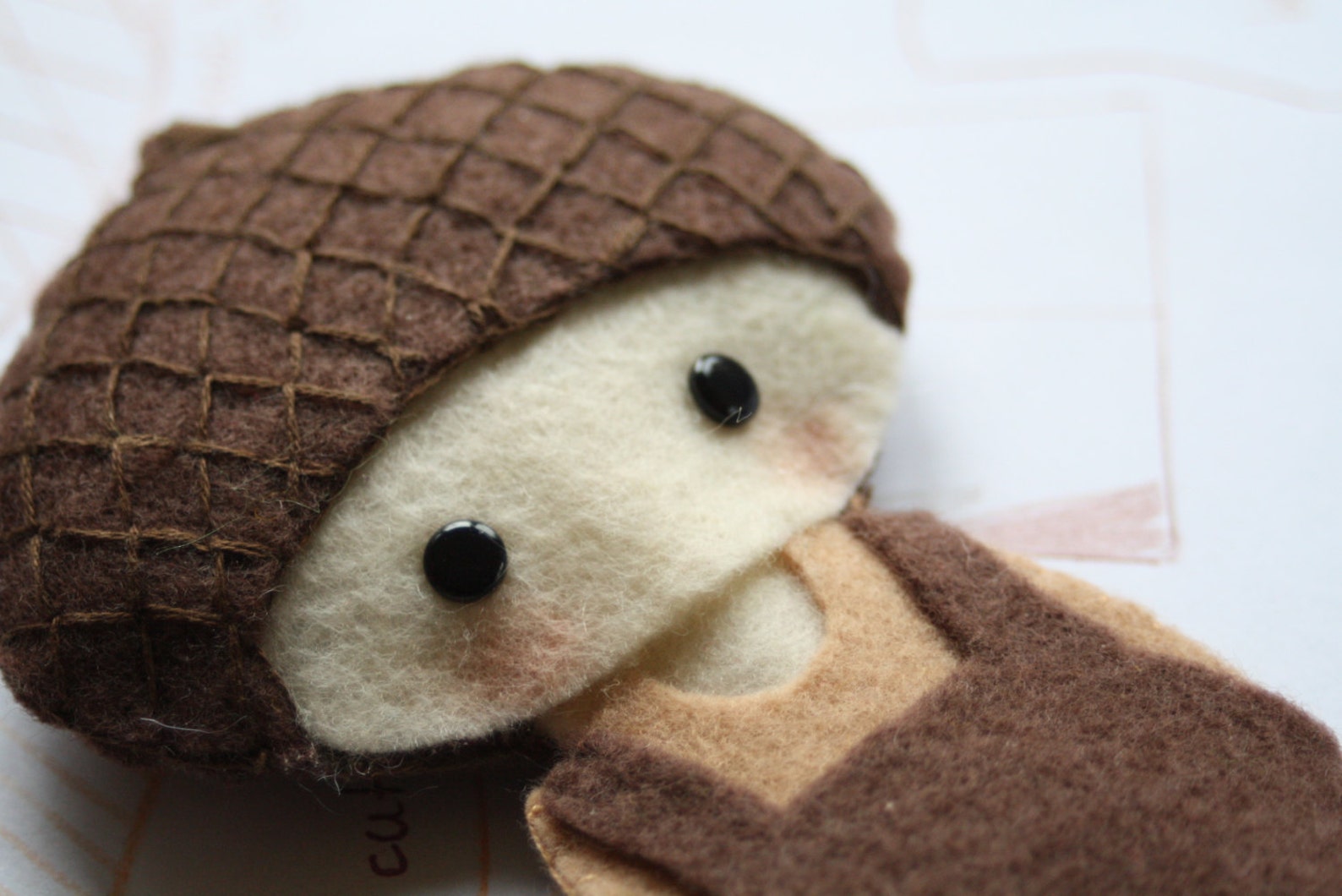Level Easy PDF Pattern 5 Soft Acorn Sprite Doll Felt - Etsy