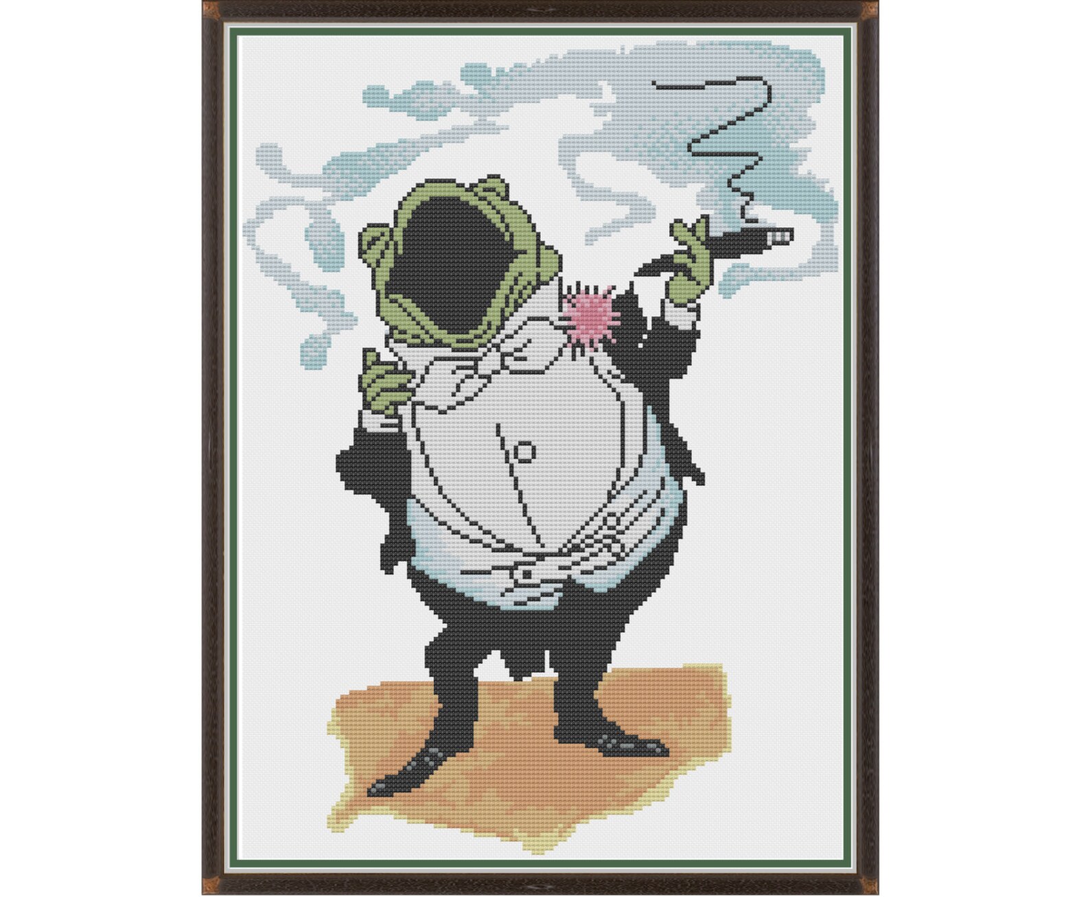 Wind in the Willows Mr Toad 2 Counted Cross Stitch Pattern - Etsy Denmark