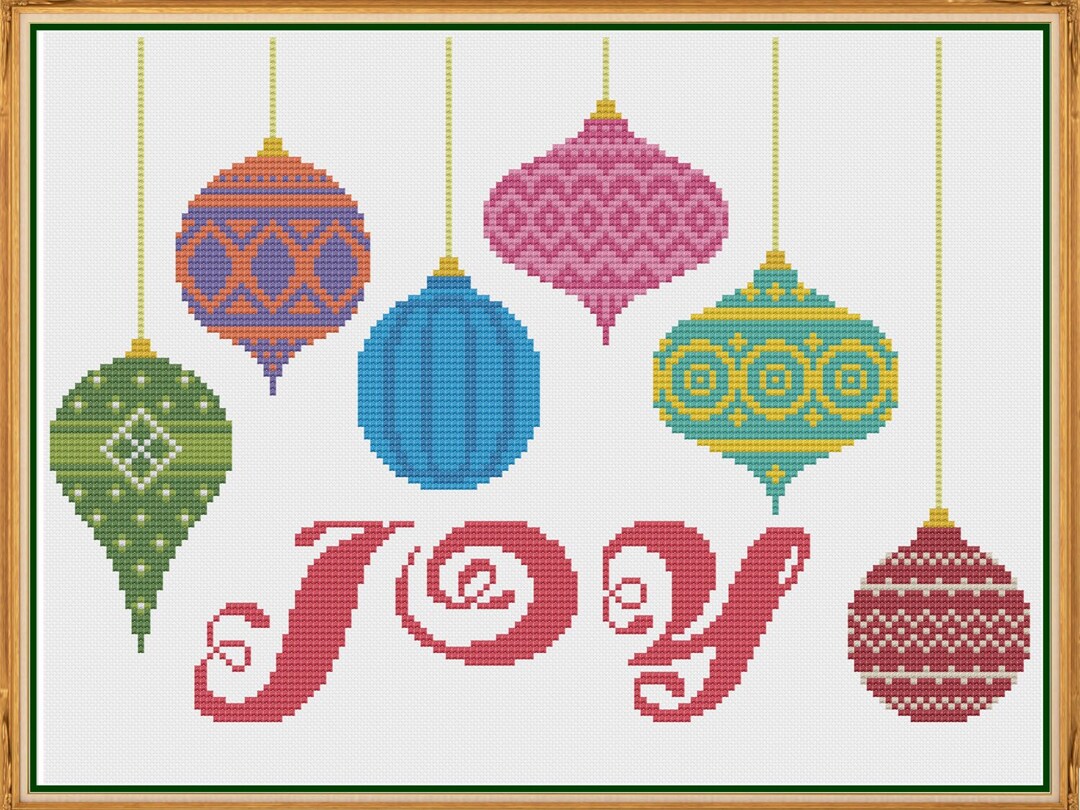 Joy - Counted Cross Stitch Pattern (x-stitch PDF) - Etsy