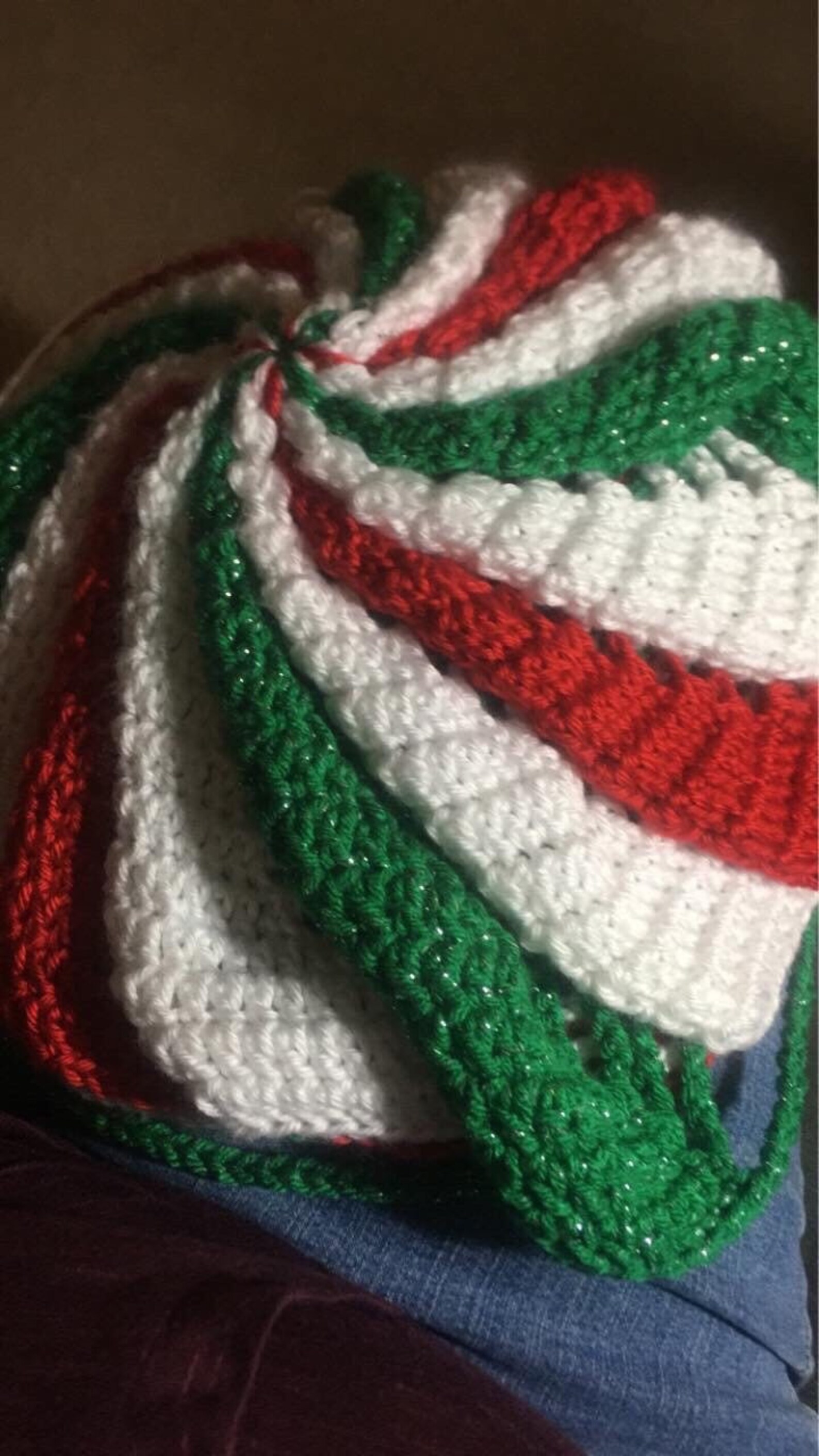 Peppermint Pillows, 16", Round (set of 2) - Etsy