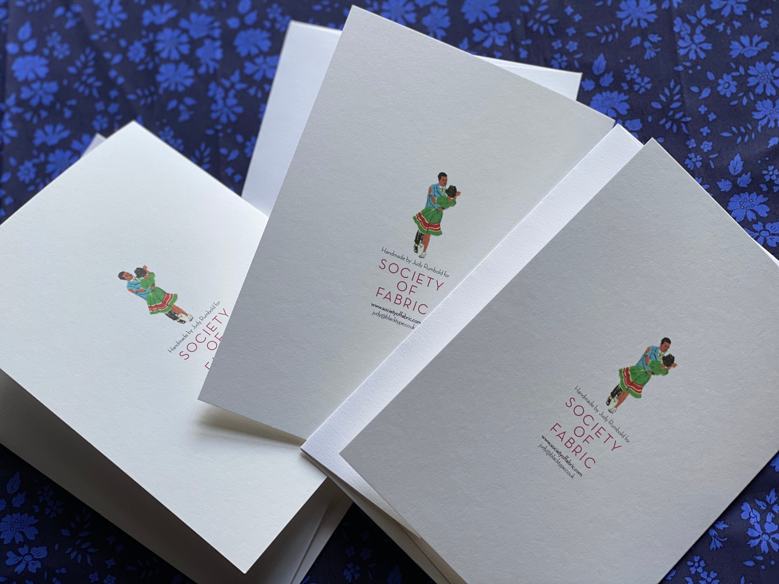 Pack of Three Retro Fashion Cards, Handmade Birthday, Fifties/sixties ...