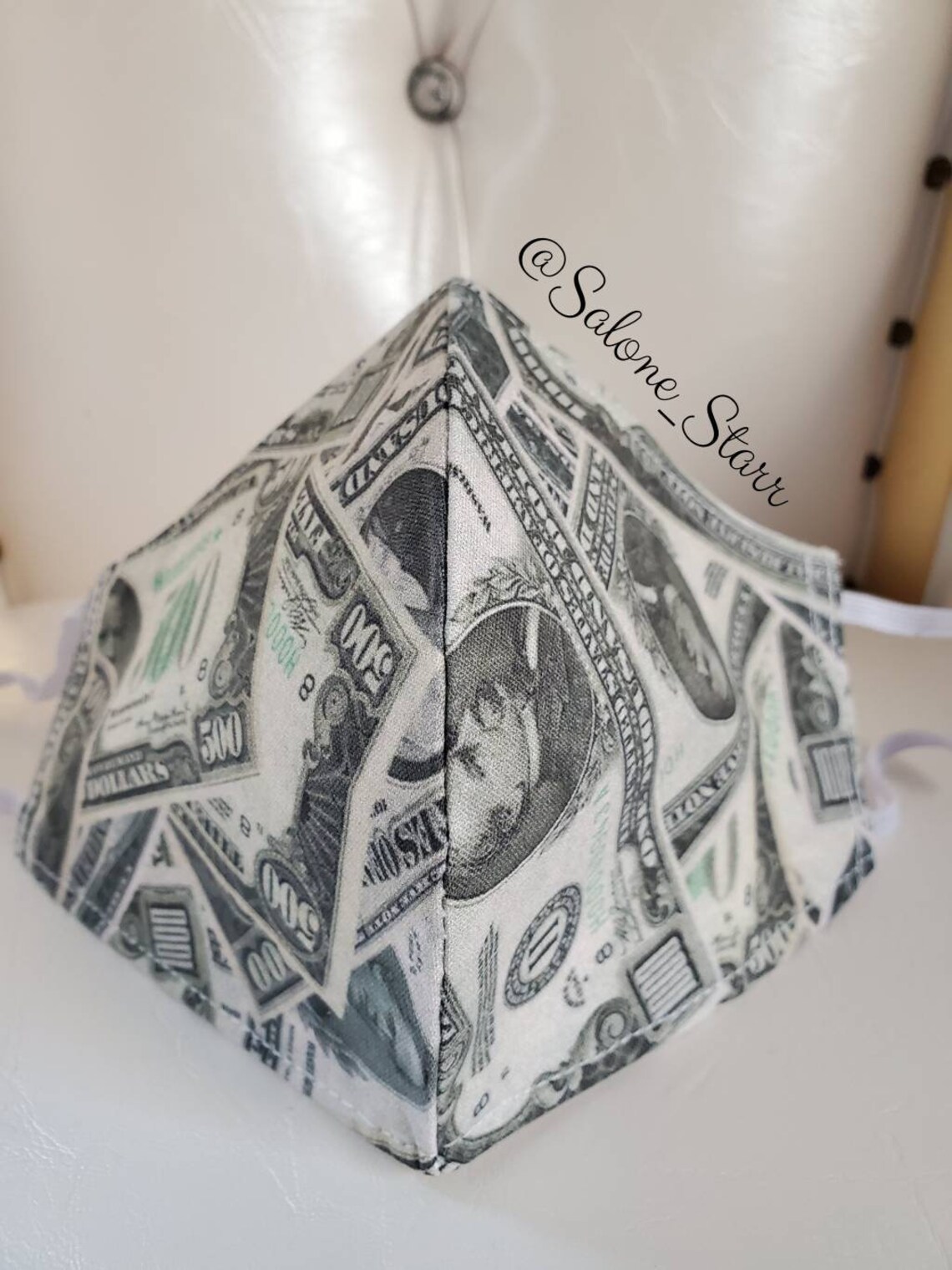 ONE MONEY Face Mask Face covering | Etsy