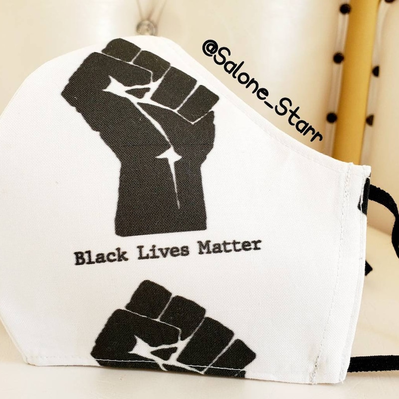 Black Lives Matter Mask - Etsy
