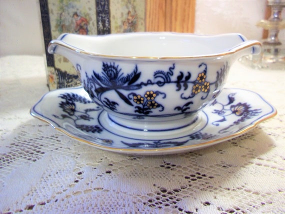 Vintage Maruta Ware Gravy Boat Hand Painted Japan Dining & Serving Home ...