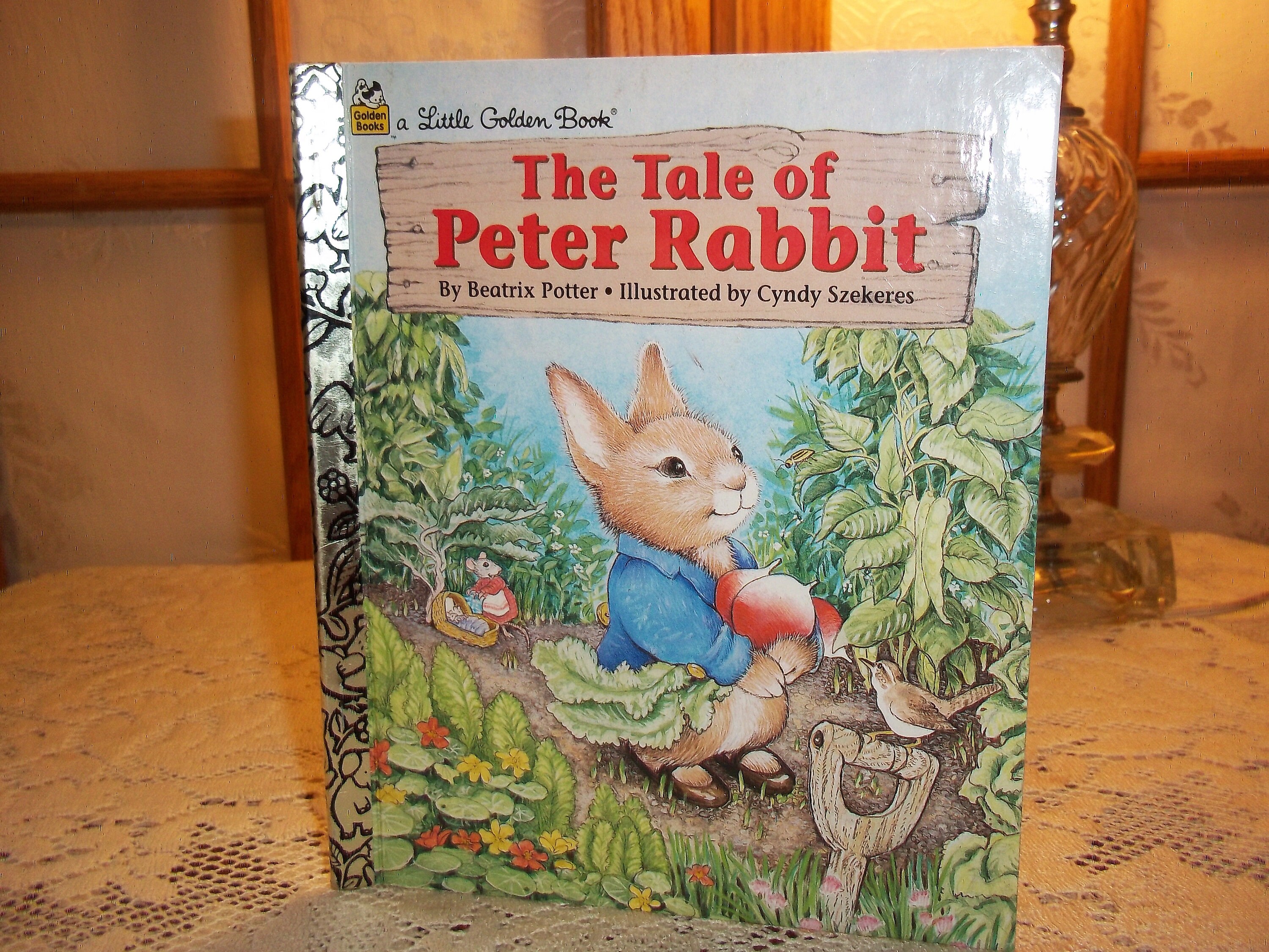 The Tale of Peter Rabbit by Beatrix Potter Little Golden Book | Etsy