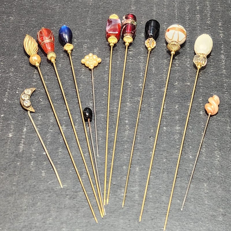 Hat Stick Pins - Etsy