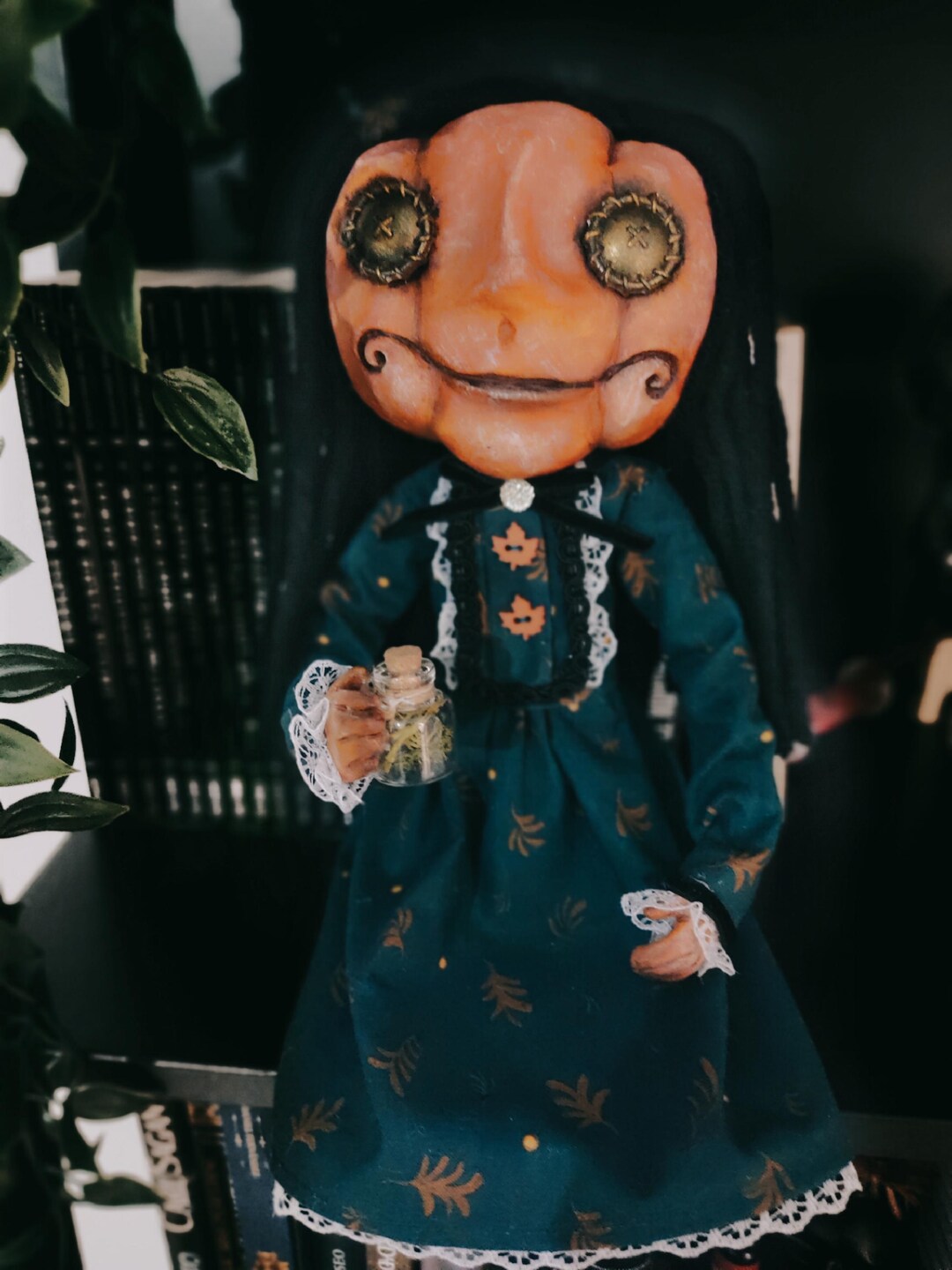 Mercy the Pumpkin Witch - Etsy