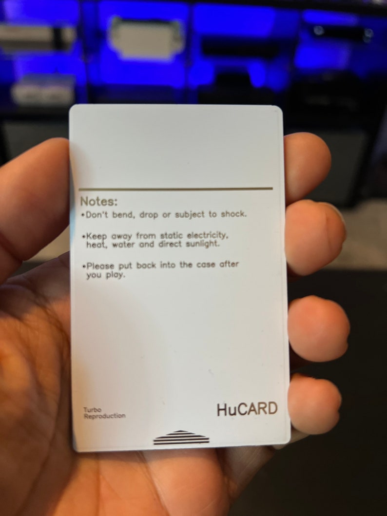 Turbografx-16/pc-engine/supergrafx/analogue Duo Reproduction Hucard ...