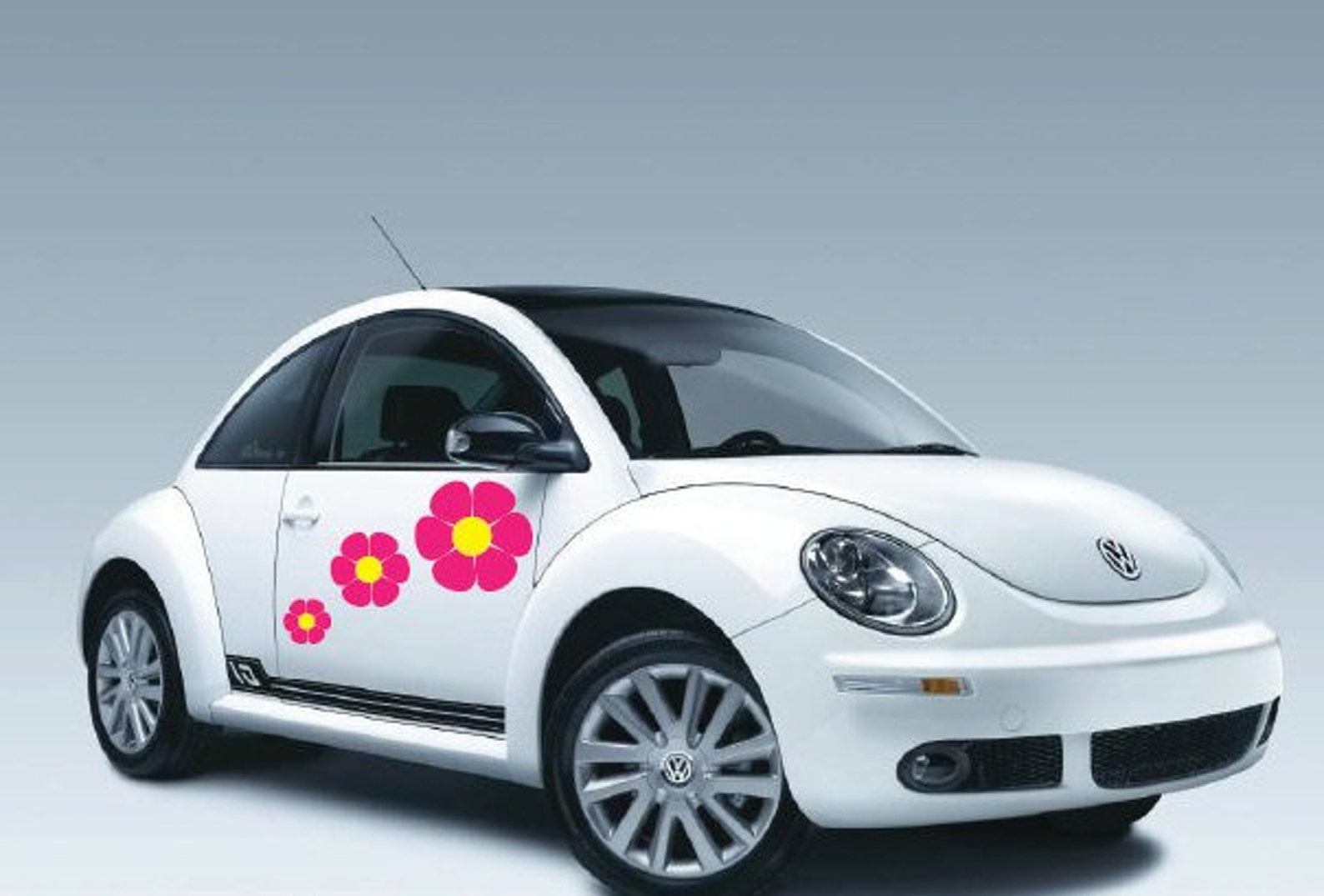 Set of 3 Colorful Waterproof Outdoor Daisy Flower for Car Auto - Etsy