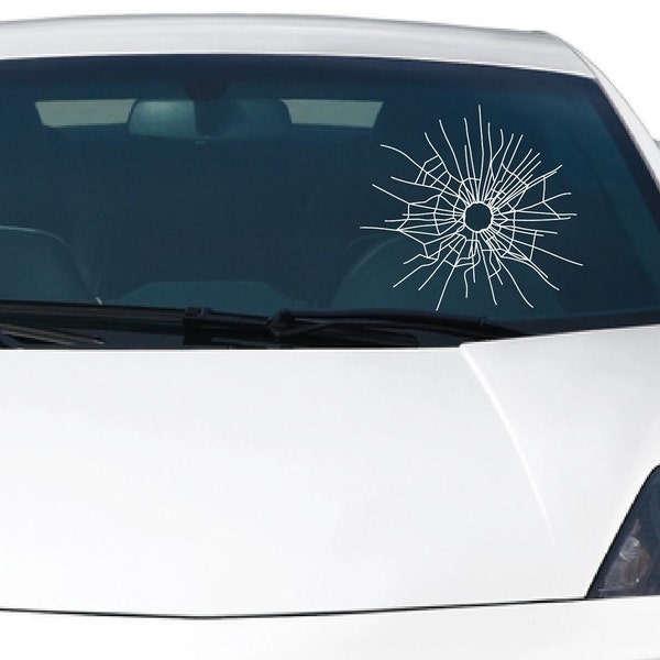 Bullet Hole Decal - Etsy UK