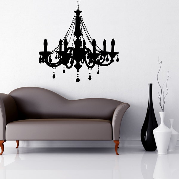 Chandelier Decals - Etsy