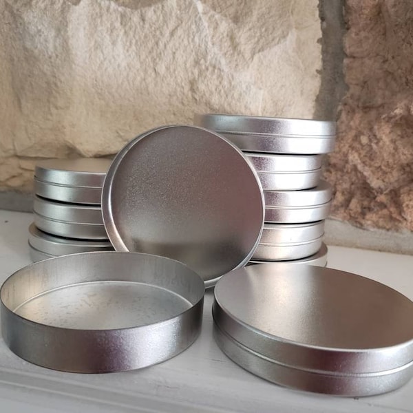 Round Tin - Etsy