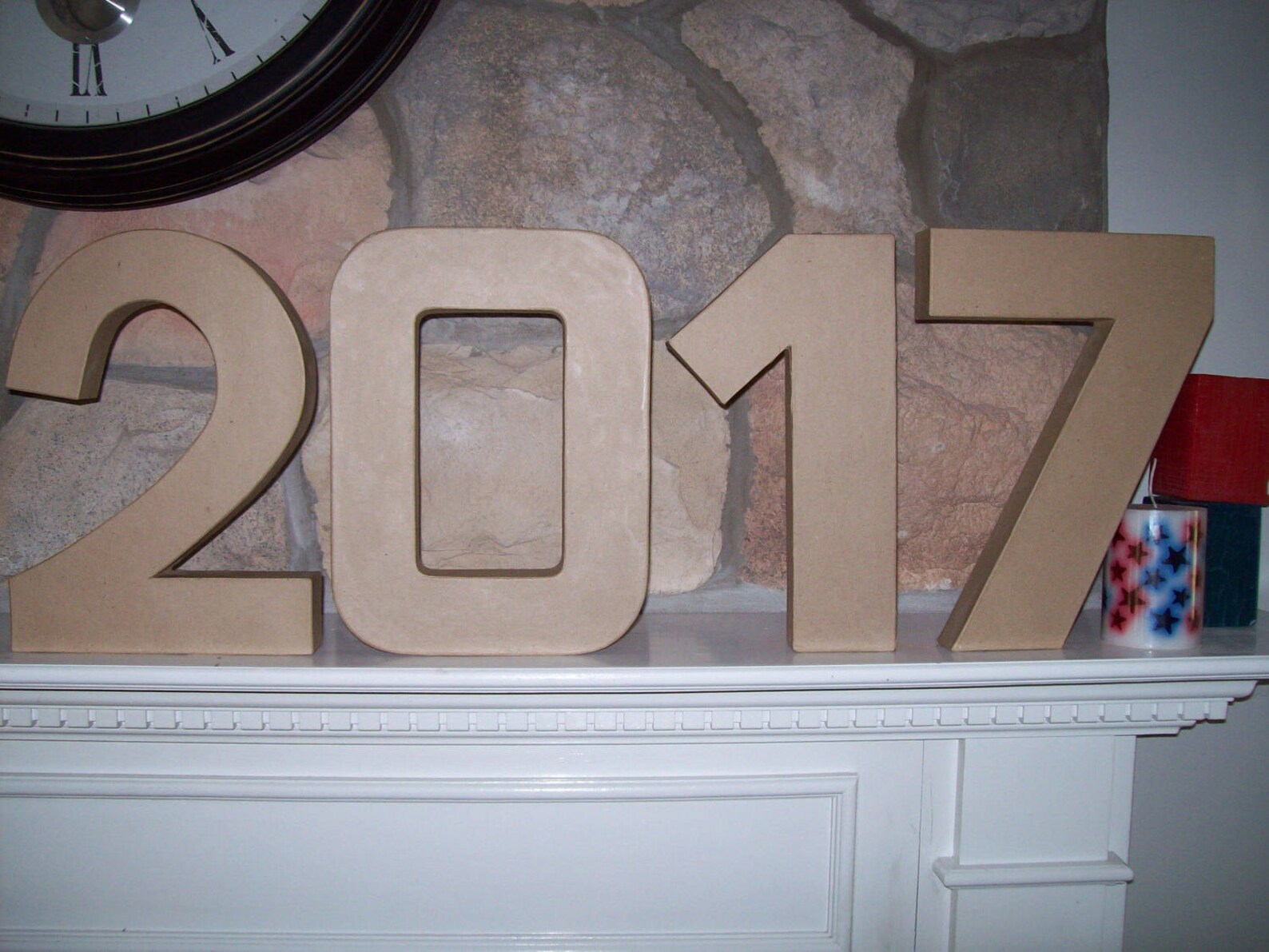 Set of 12 Tall Paper Mache Numbers 0-9 UNFINISHED - Etsy