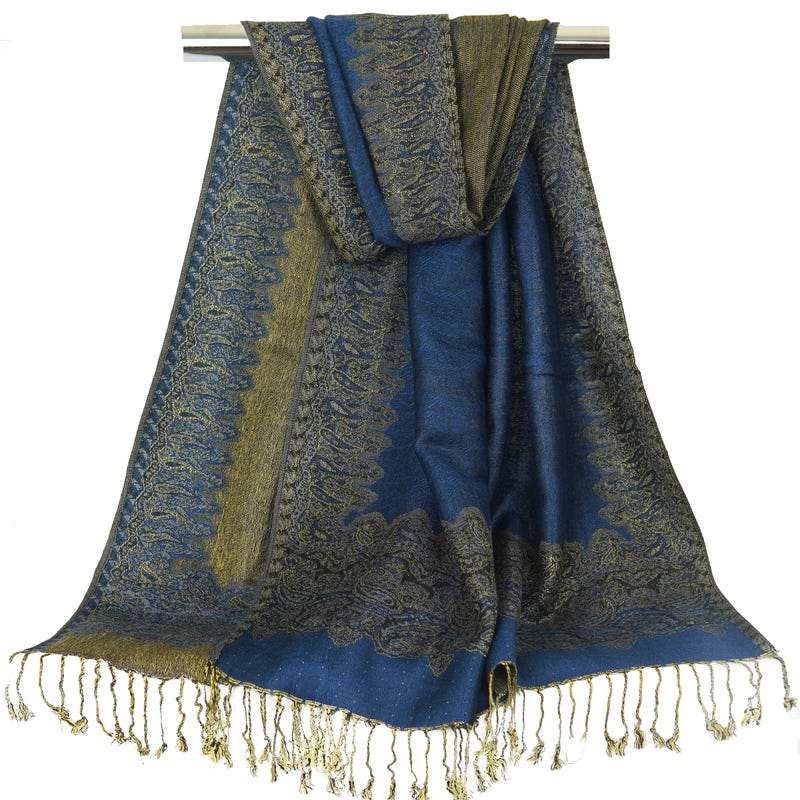 Indigo Blue Scarf - Etsy