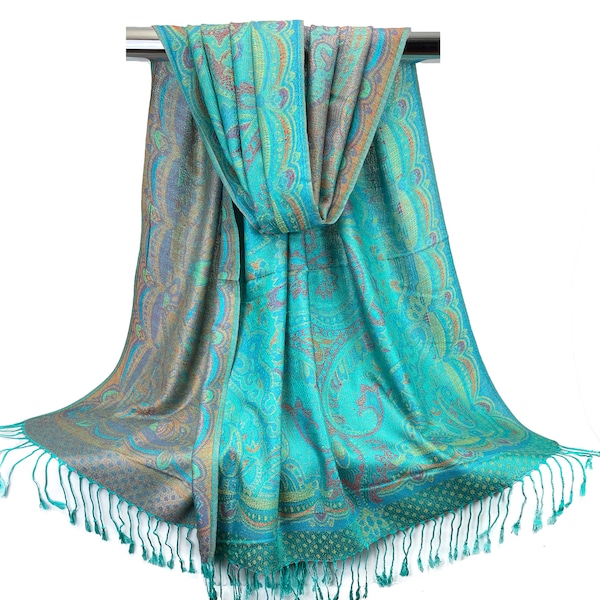 Teal Green Scarf - Etsy