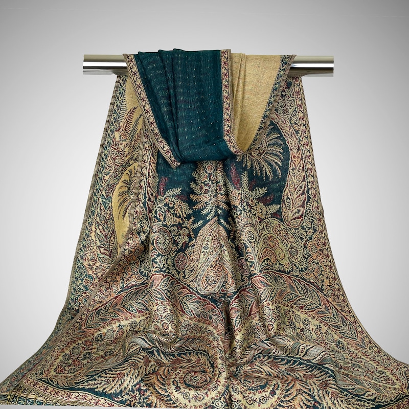 Pashmina Dark Green Teal - Etsy