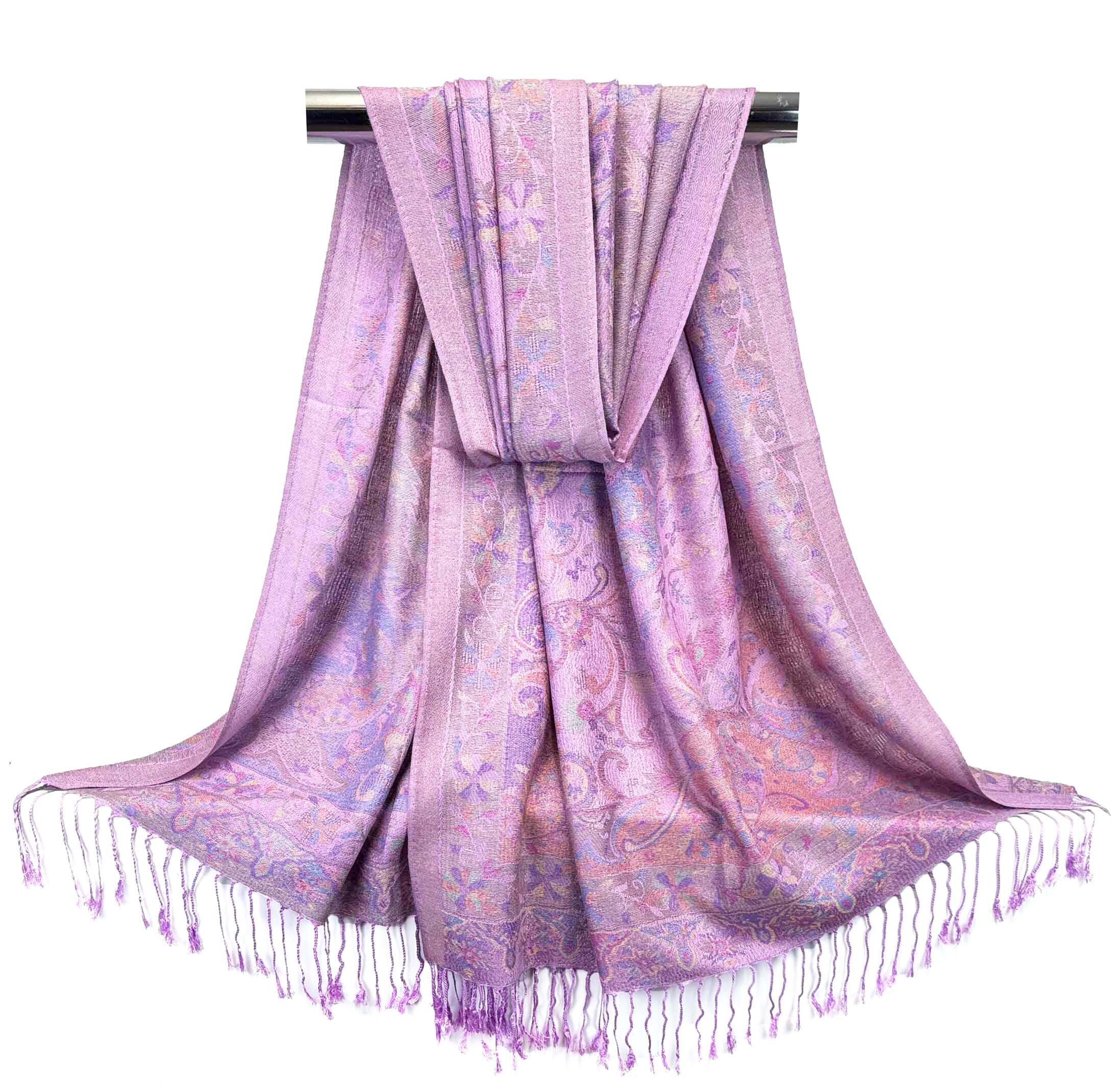 Lightweight Floral Festival Scarves | Pashmina Shawl Wrap, Bridesmaid ...