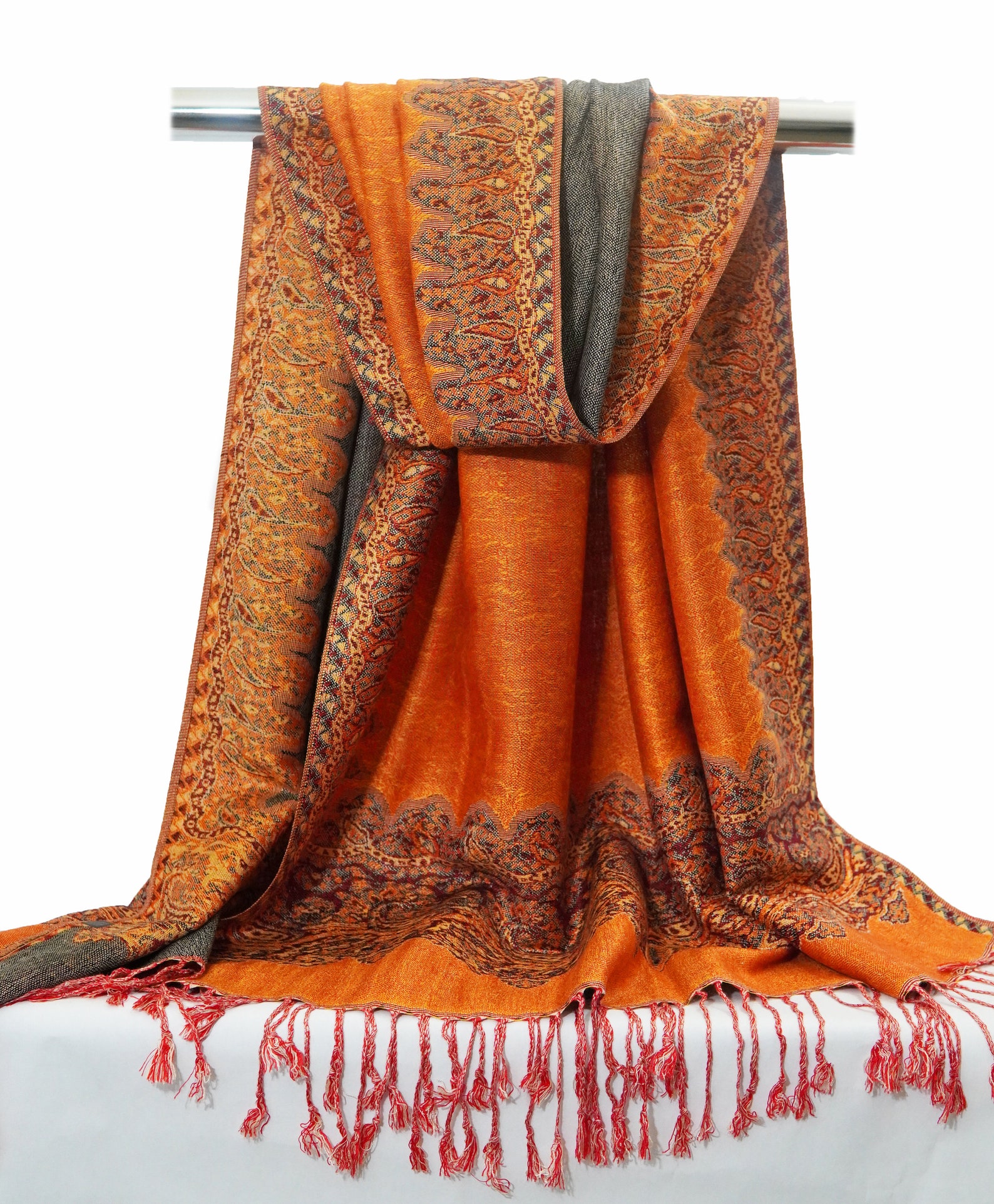 Women Paisley Pashmina Scarf Fall Autumn Winter Shawl - Etsy