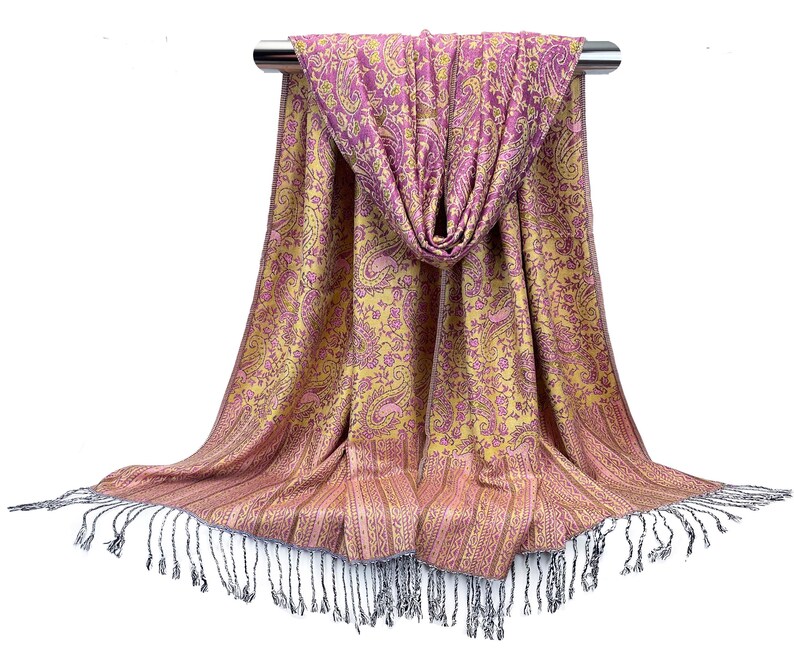 Traditional Paisley Pashmina Scarves and Shawls, Long Cozy Scarf for ...
