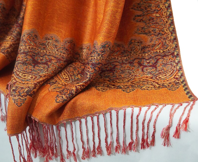 Women Paisley Pashmina Scarf Fall Autumn Winter Shawl - Etsy