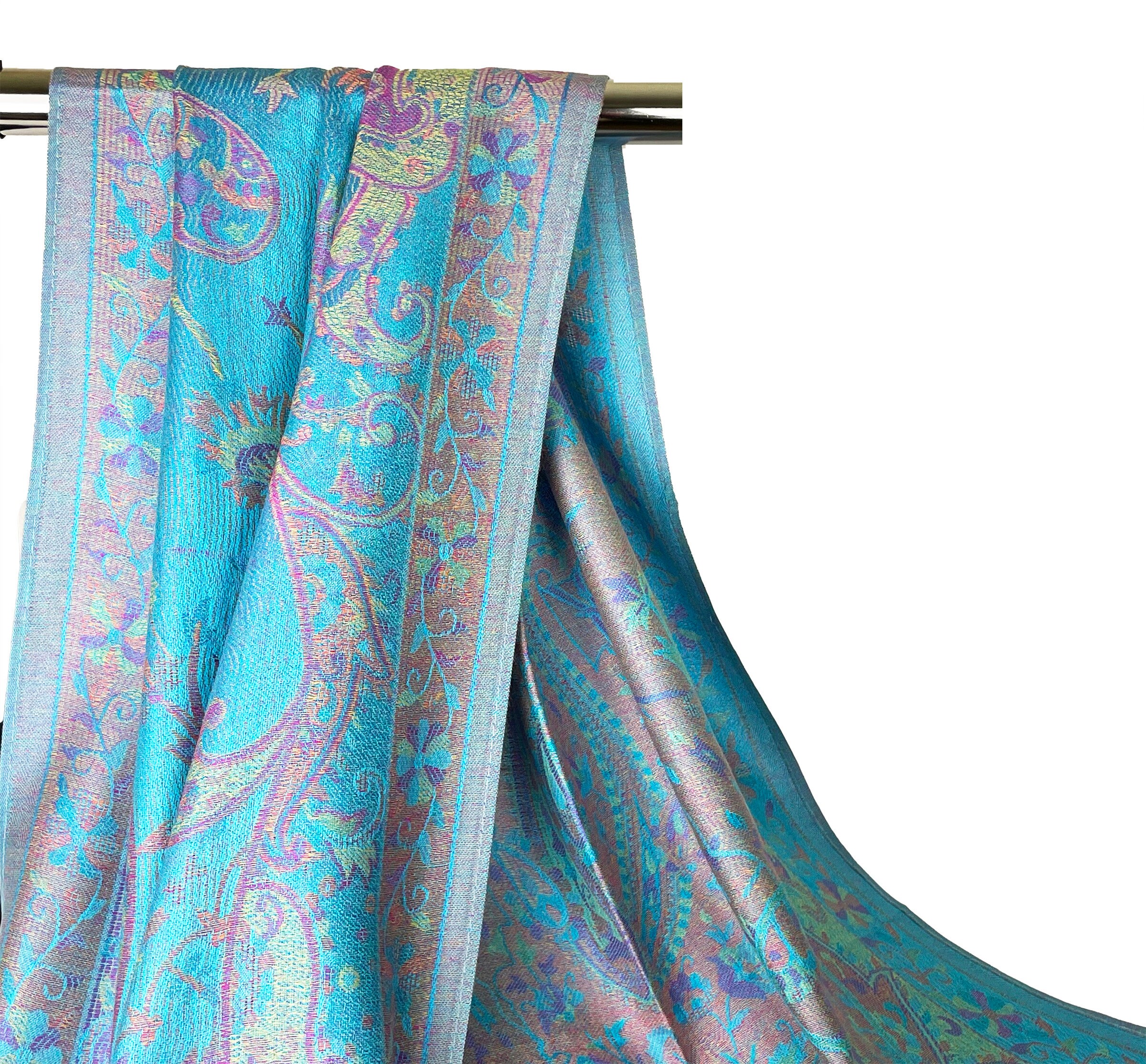 Lightweight Floral Festival Scarves | Pashmina Shawl Wrap, Bridesmaid ...